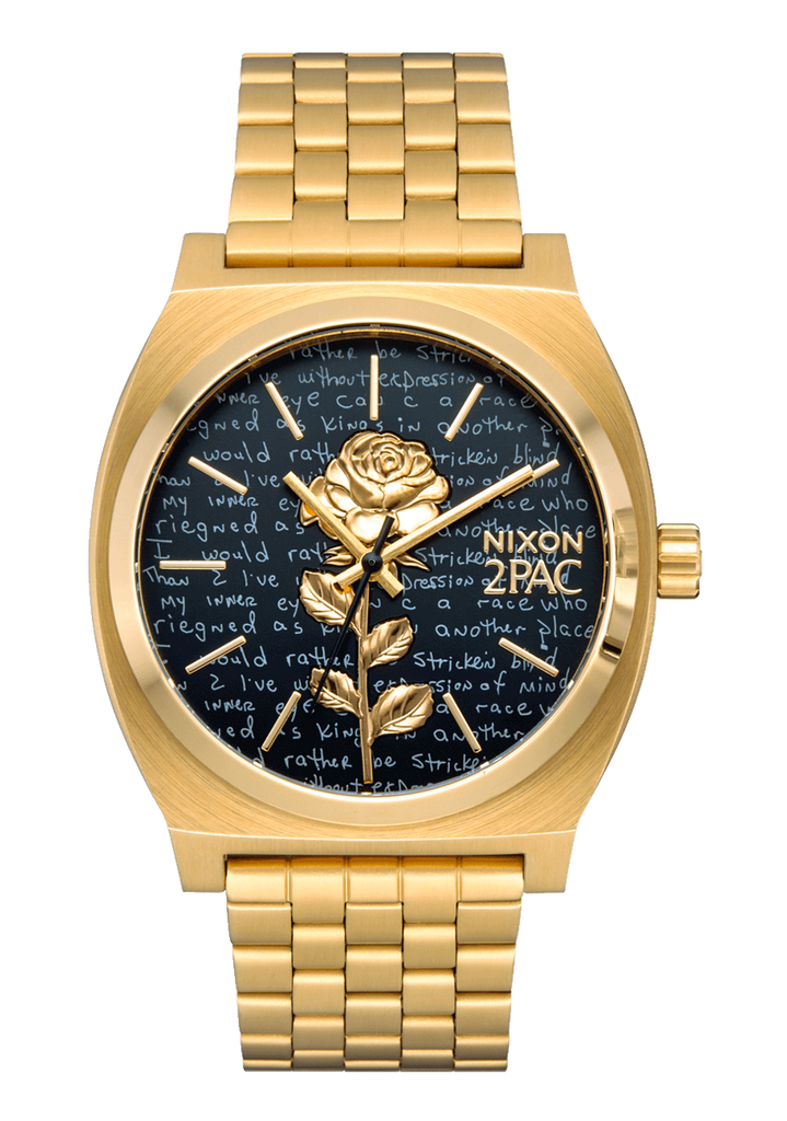 Orologio Time Teller 2PAC Collab | Gold / Black | Orologio Tupac – Nixon EU